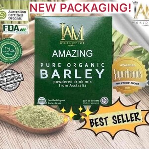 Barley-authentic SEALED 5 Boxes FREE SHIPPING( New Updated Packaging ...