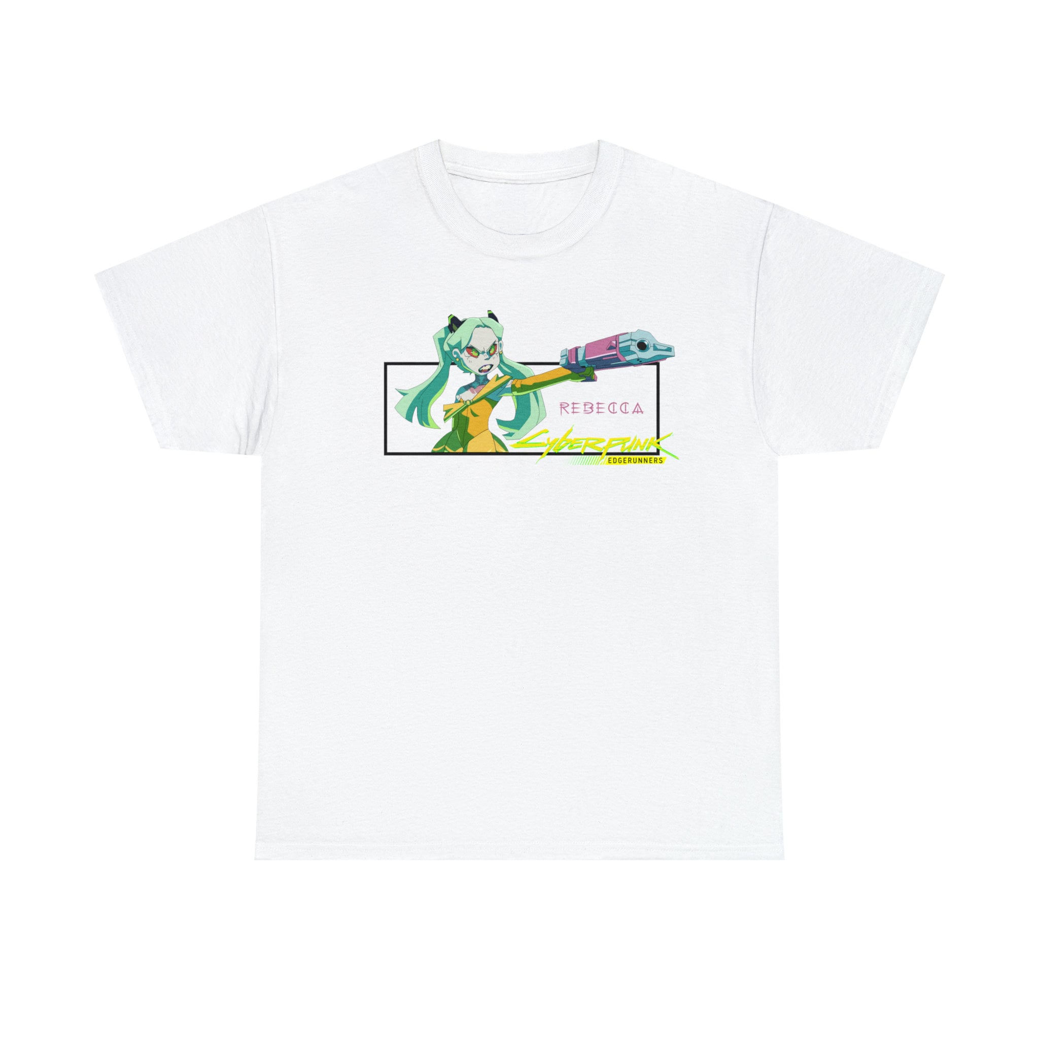 Cyberpunk Edgerunners Shirt,edge Runners Rebecca Neon Silhouette ...