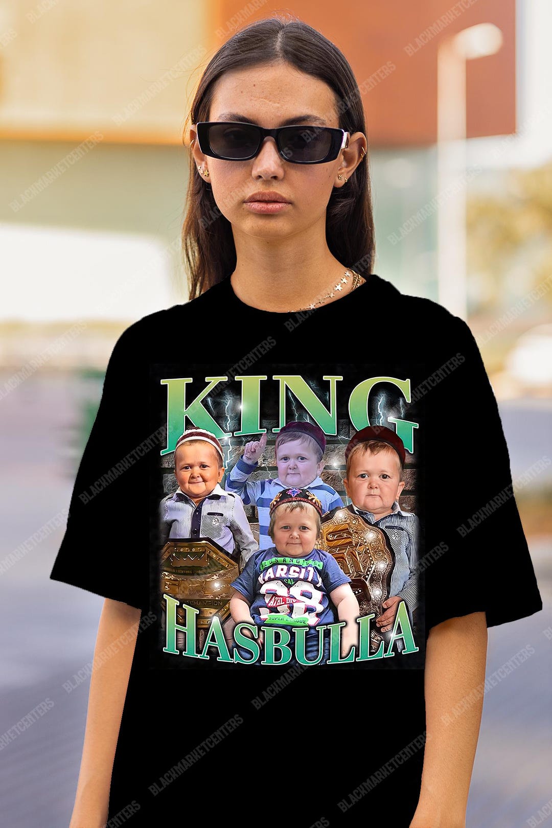 Team Hasbulla Shirt, Vintage Hasbulla Shirt, King Hasbulla Bootleg ...