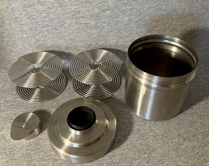 Vintage Steel 35mm Film Developing Tank With 2 Reels & Changing Bag - Etsy