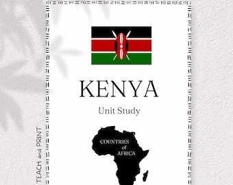 GHANA - Countries of Africa Unit Study - Etsy