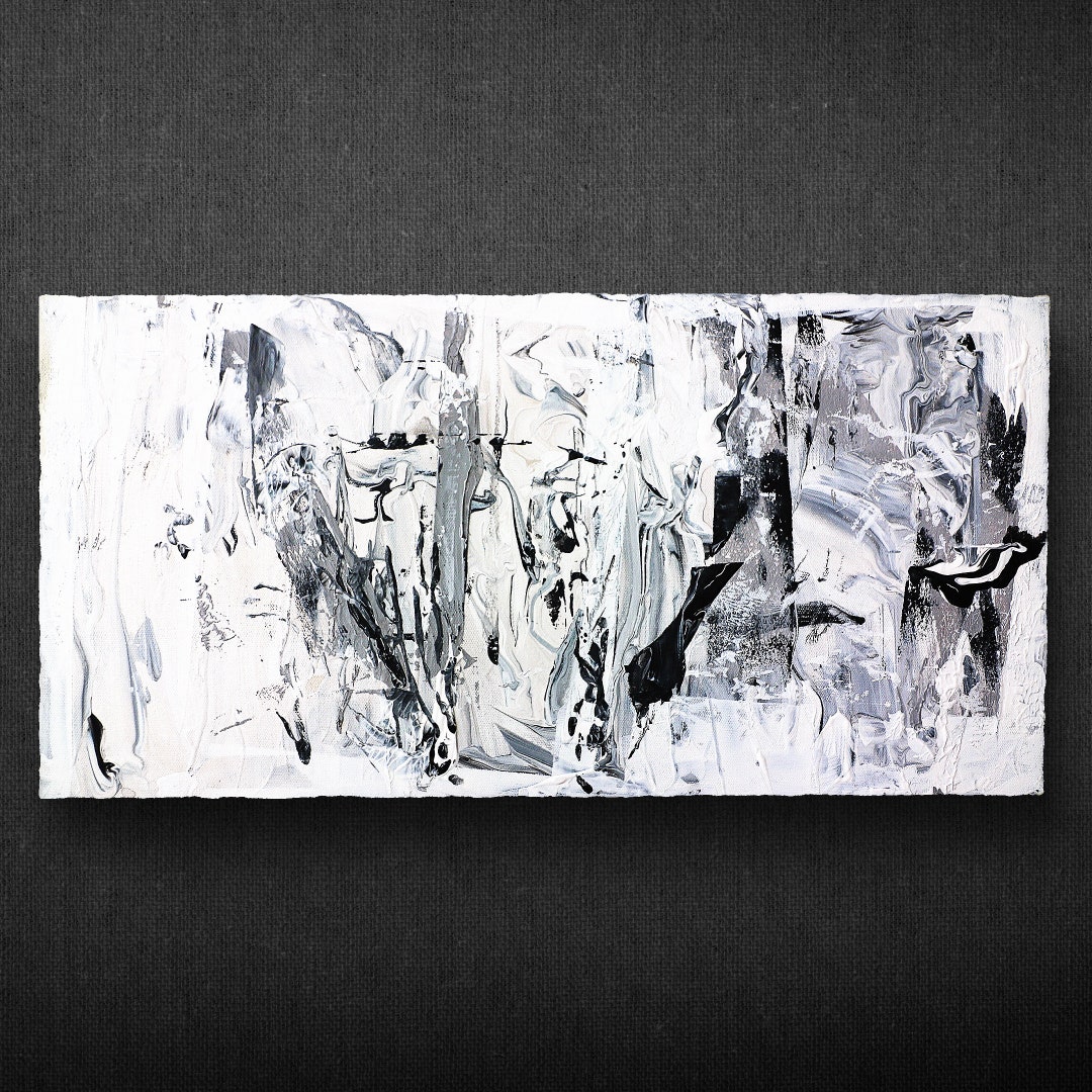 Pepe Le Pew - One-of-a-kind Original Abstract Painting on Stretched ...