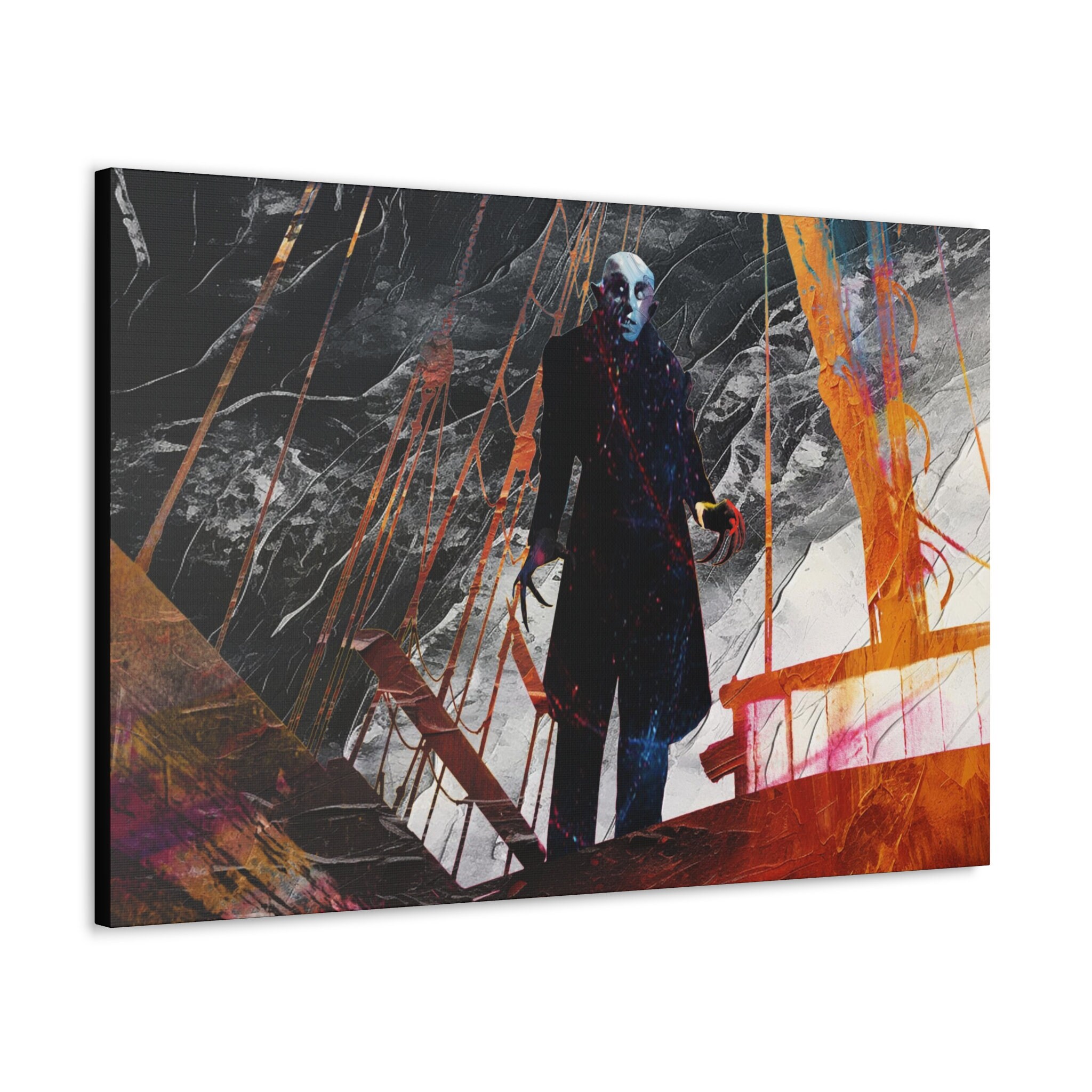 Nosferatu Abstract Halloween Vampire Max Shrek Classic Movie - Etsy