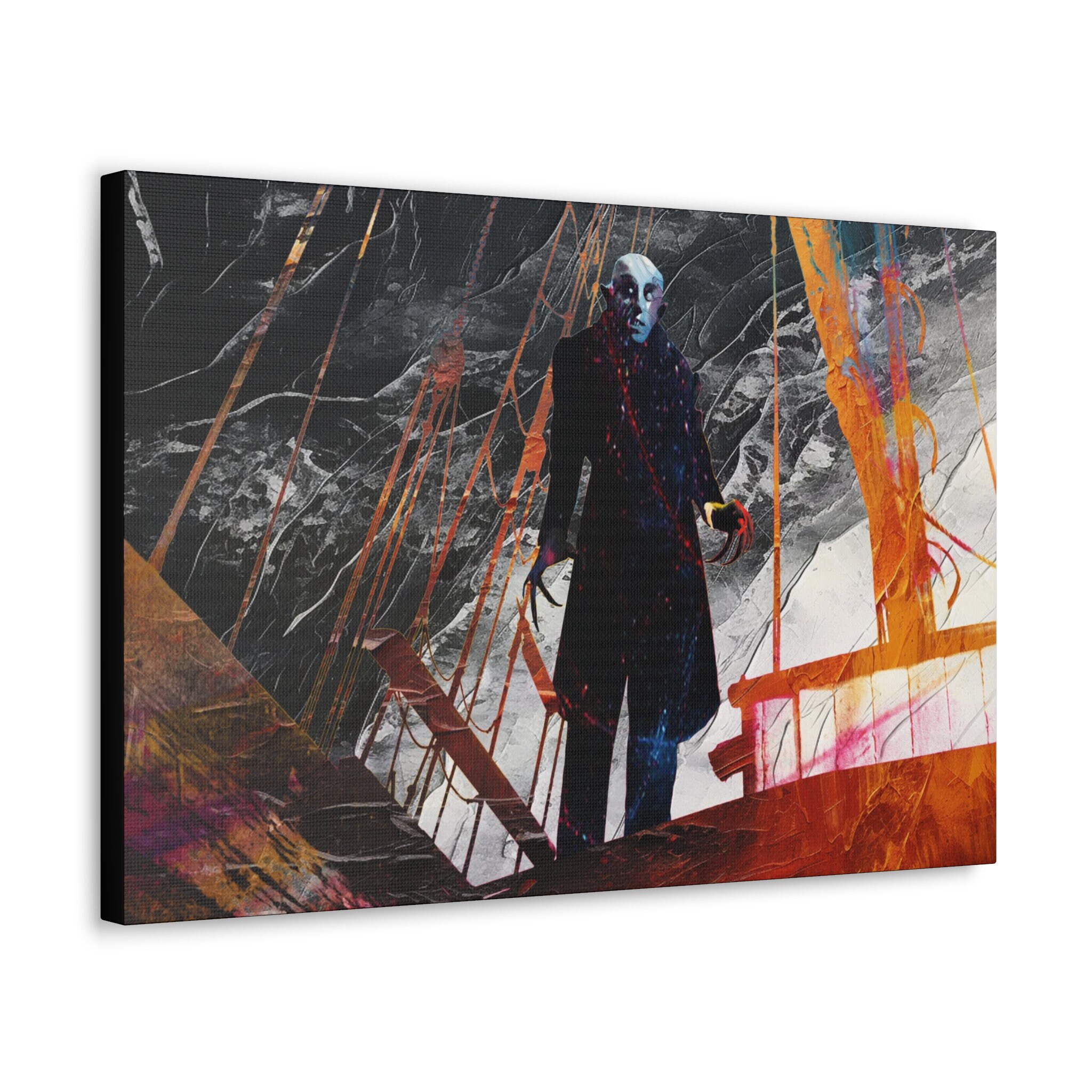 Nosferatu Abstract Halloween Vampire Max Shrek Classic Movie - Etsy
