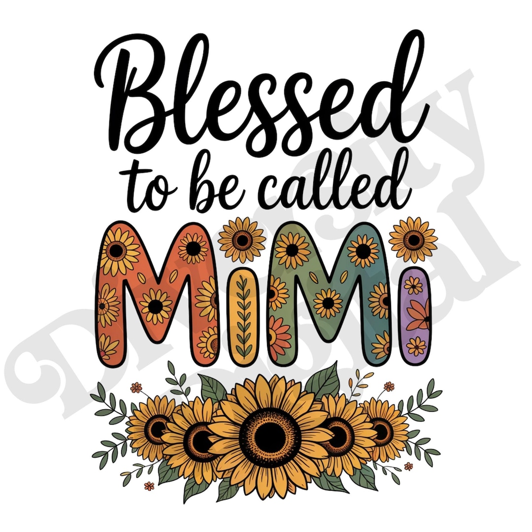 Mimi PNG Digital Download Instant Download Design - Etsy