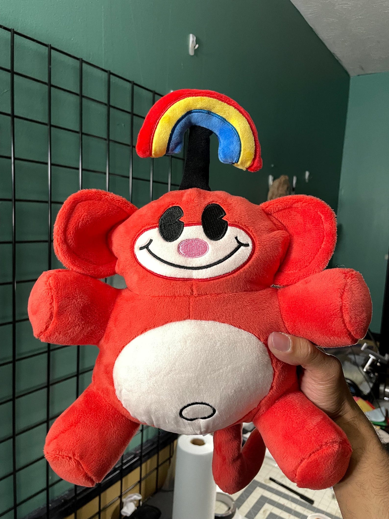 Rainbow Monkey Plush (made to Order) - Etsy