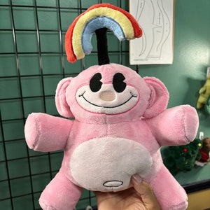 Rainbow Monkey Plush (made to Order) - Etsy