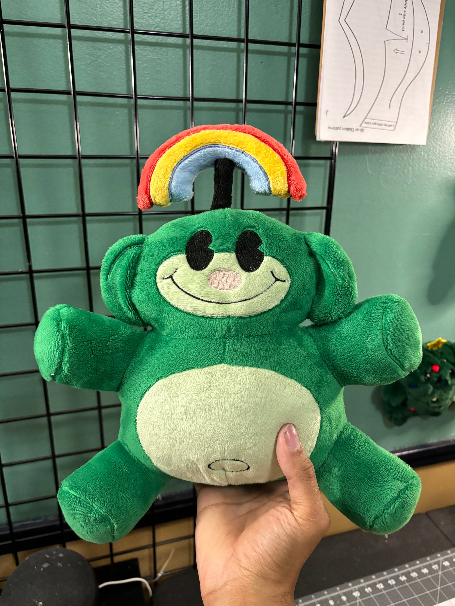Rainbow Monkey Plush (made to Order) - Etsy