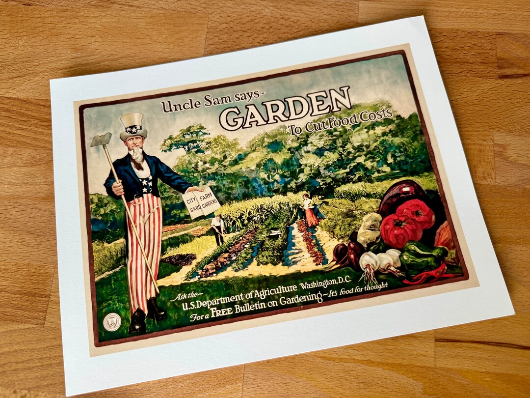 Vintage Uncle Sam Says 8.5x11 Print - Etsy