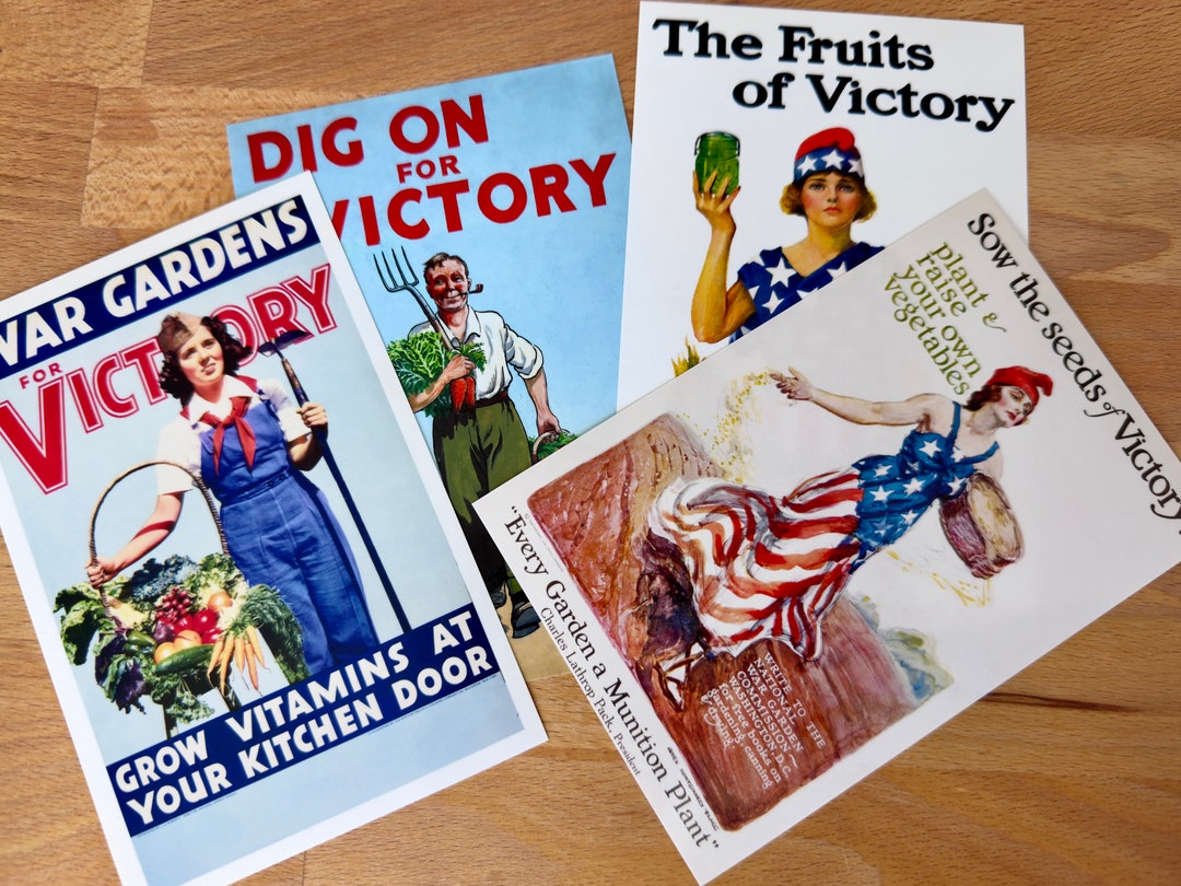 Victory Garden Mini-posters 4x6 Prints - Etsy