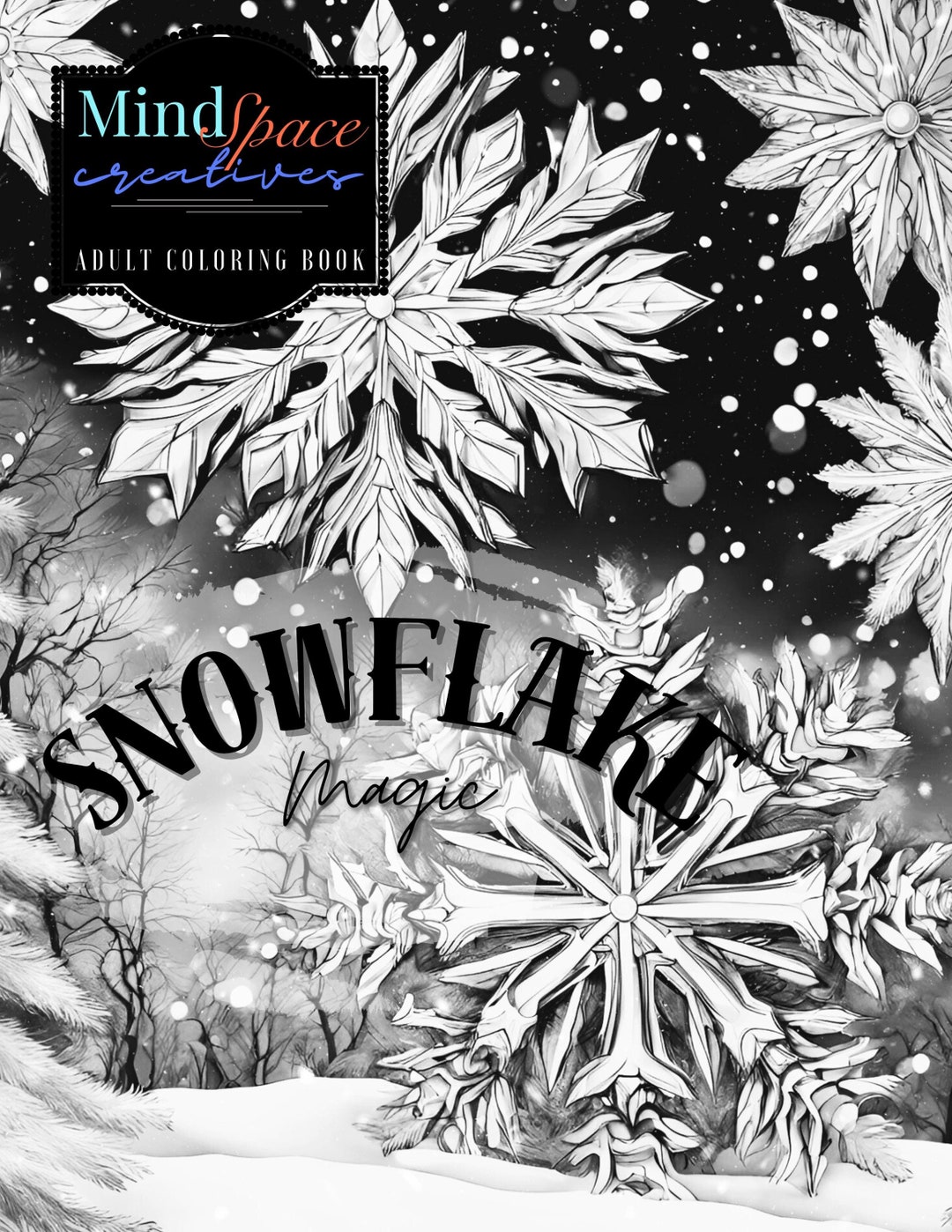 20 Snowflakes Printable Coloring Pages | Coloring Book | Downloadable ...