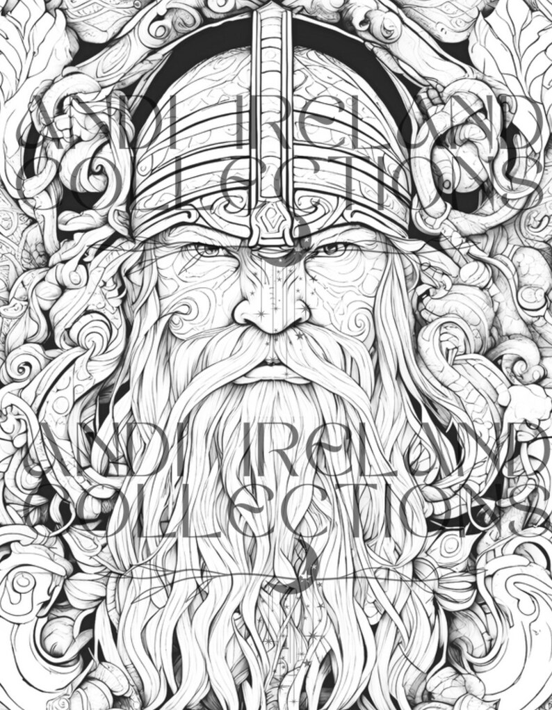 20 Vikings Coloring Pages, Viking Heritage Coloring Book Images, Nordic ...