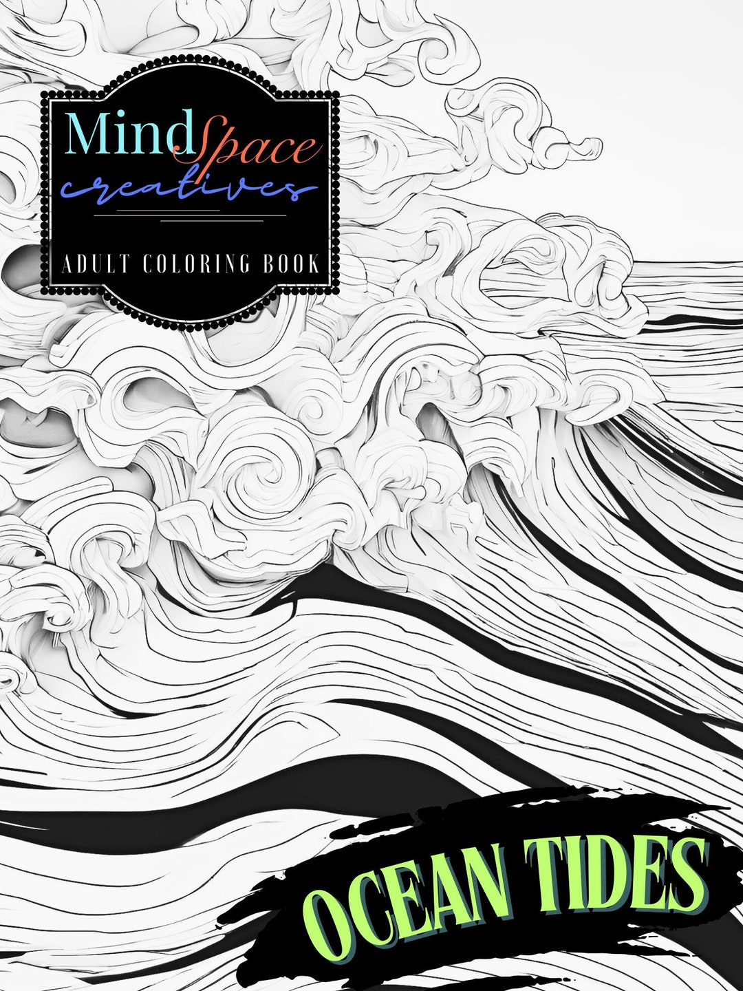 20 Ocean Waves Coloring Pages | Ocean Theme Coloring Prints | Printable ...