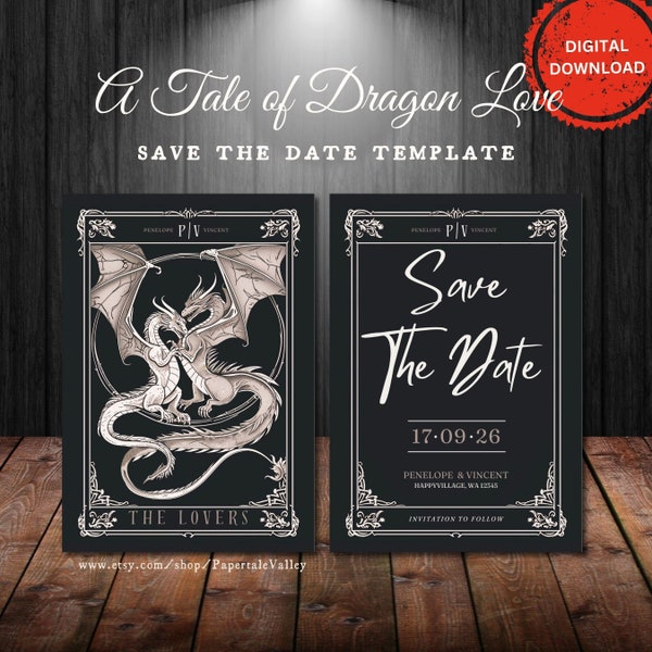 Dungeons and Dragons Wedding Invitations - Etsy