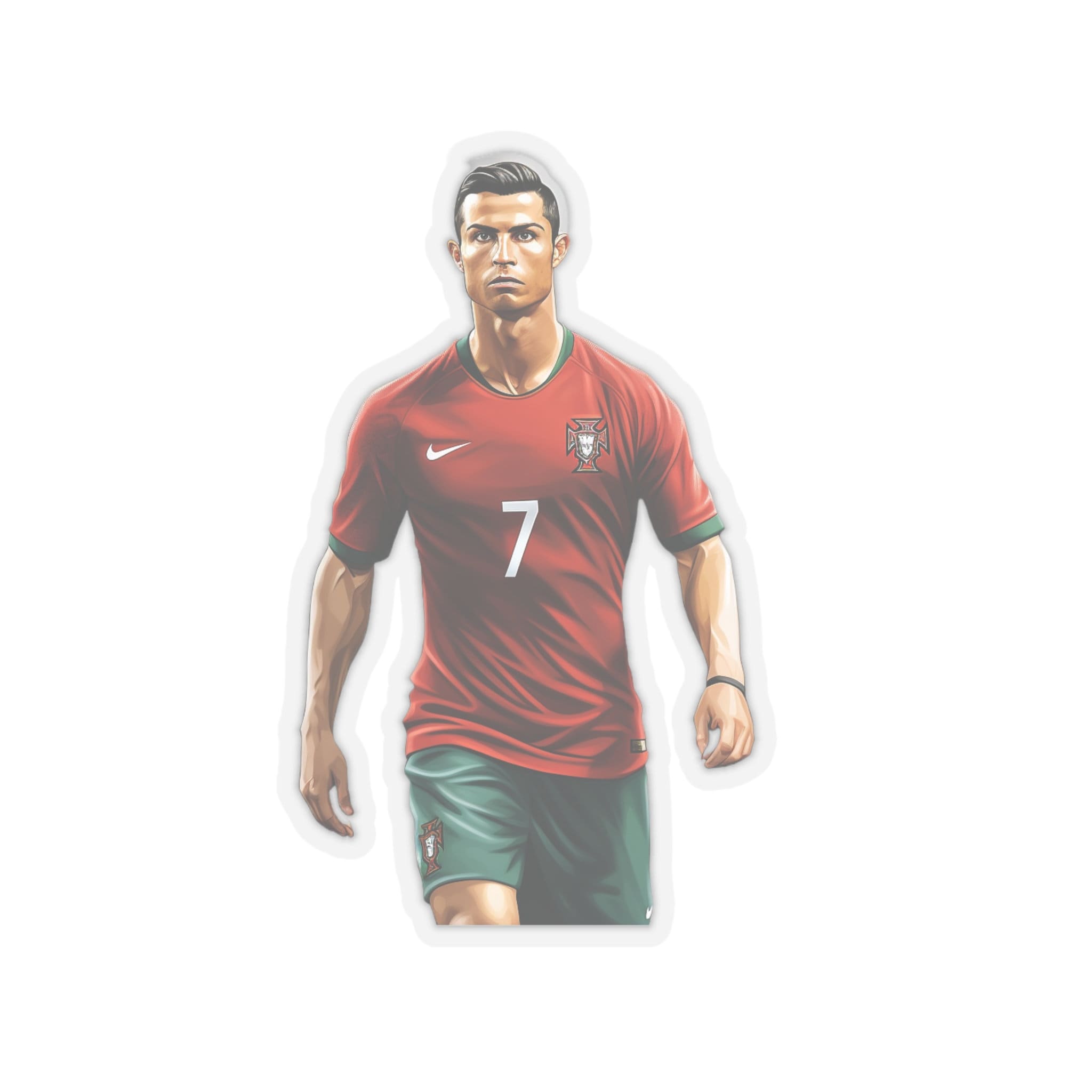 Cristiano Ronaldo CR7 GOAT Edition Kiss-cut Stickers - Etsy