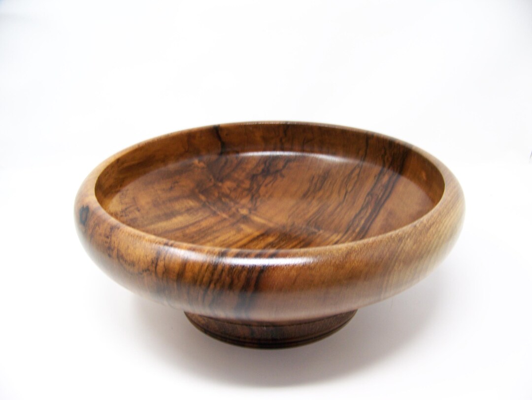 Black Walnut Bowl - Lathe Turned - Etsy