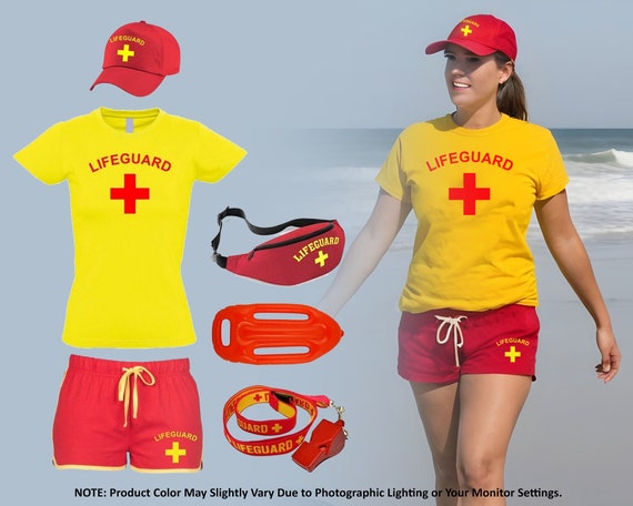 Lifeguard Costume Baywatch Lifeguards Group Costume