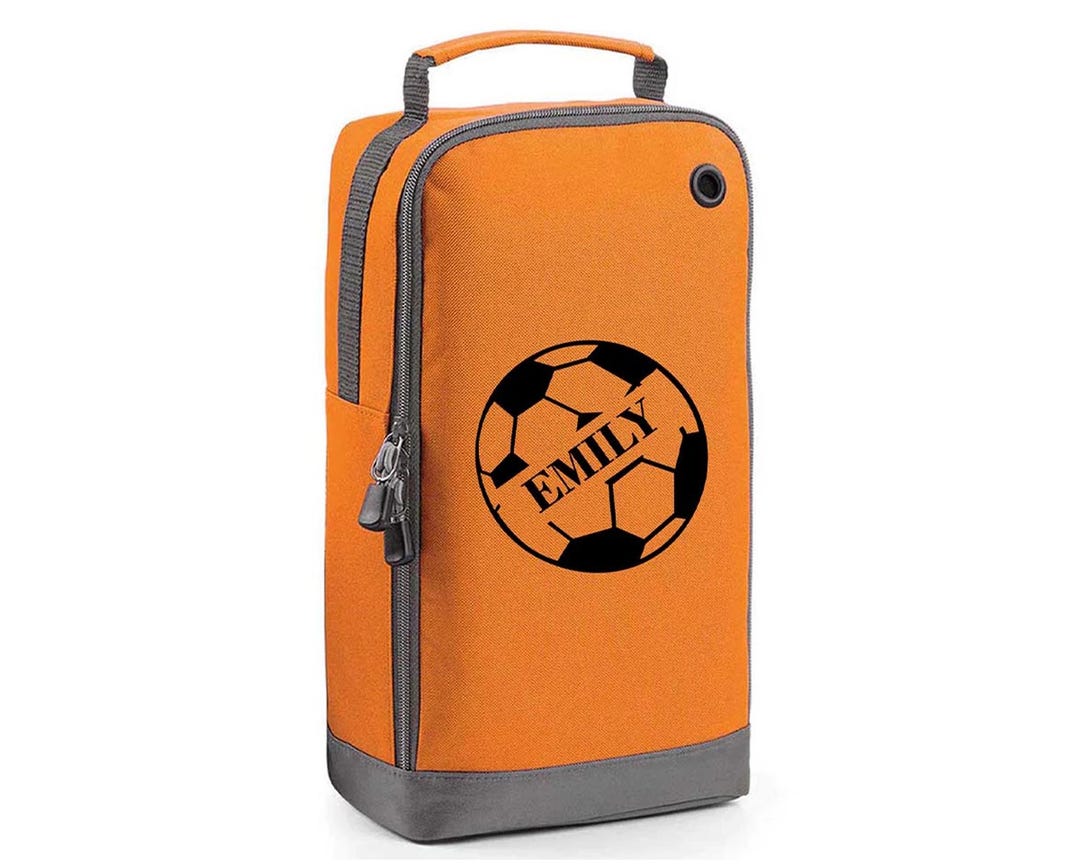 Personalised Boot Bag Kids Custom Football Sports School Gym Kit PE ...