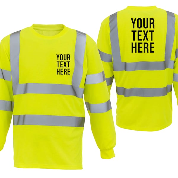 Hi Vis Safety T Shirt - Etsy