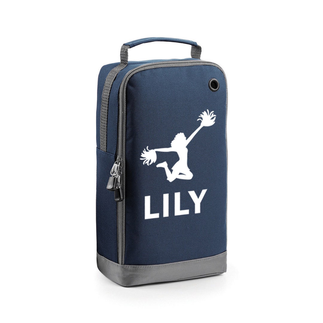Personalised Any Name Gymnastics Cheerleader Dancer Boot Bags Sports ...