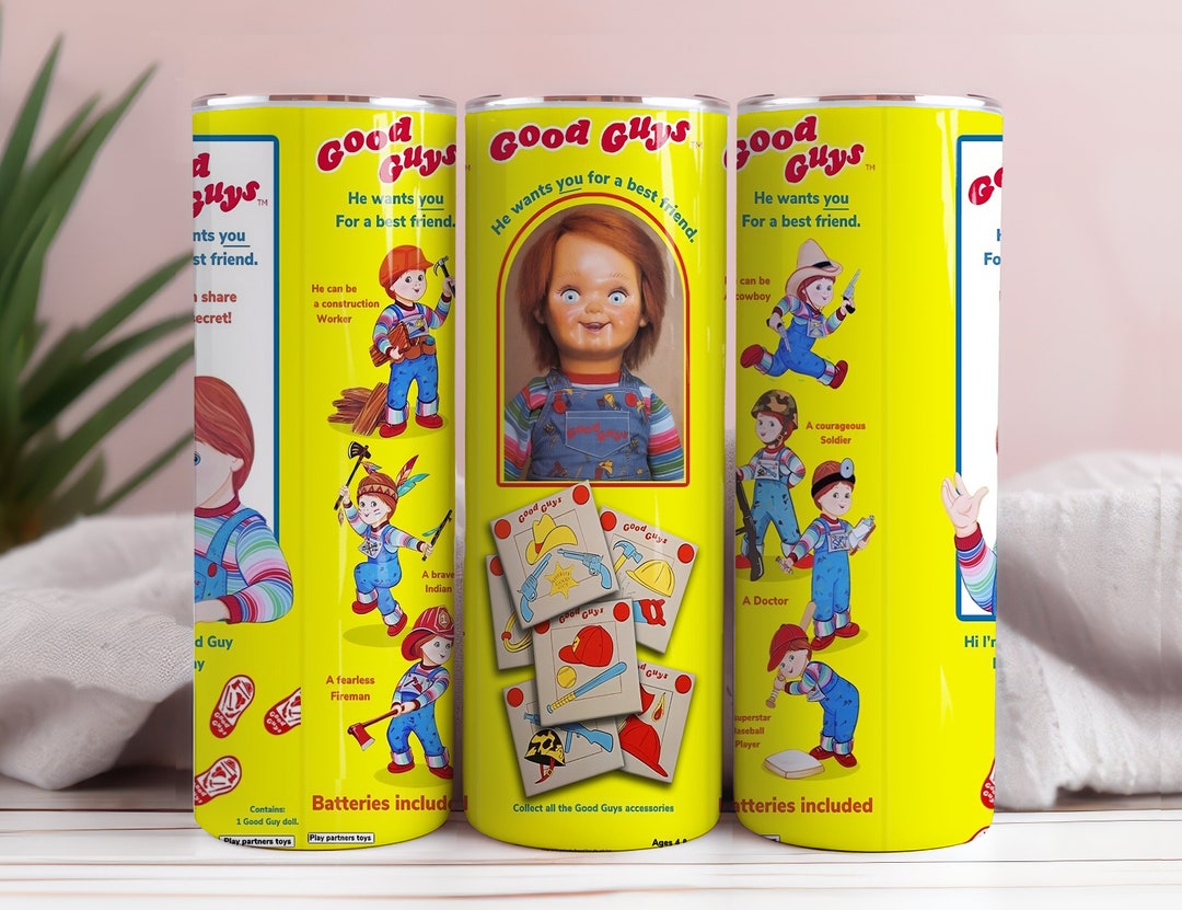 Chucky Tumbler Wrap 20oz Good Guy Box Tumbler Wrap - Etsy Australia