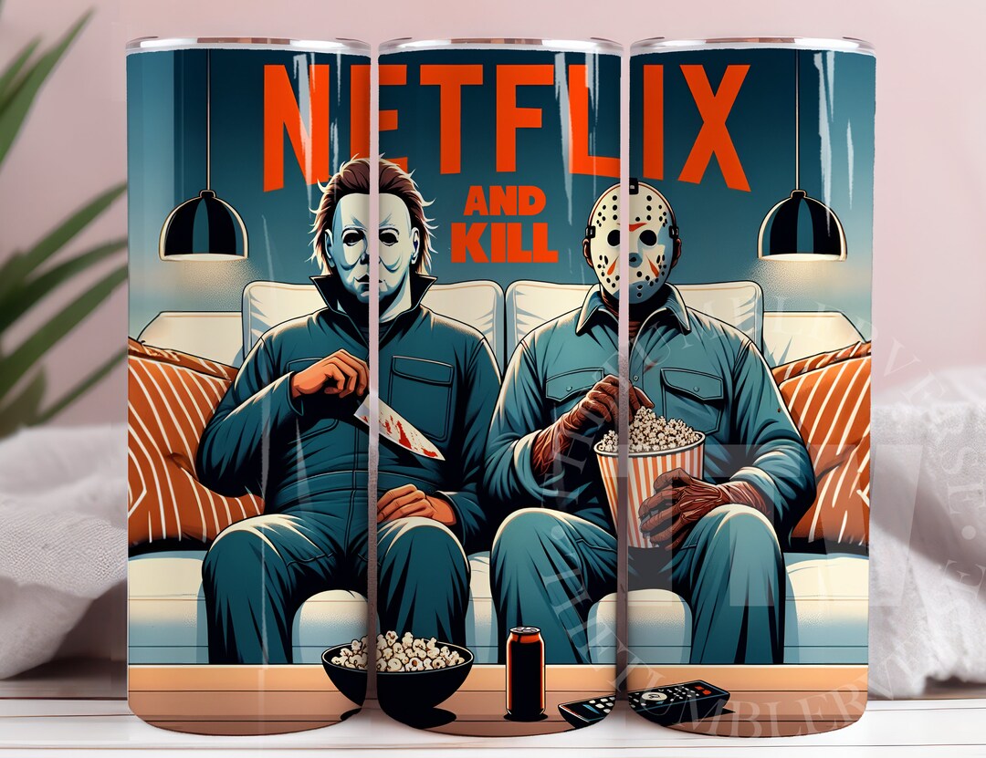 Michael Myers Tumbler Wrap, Michael, Jason Voorhees, Digital Download ...