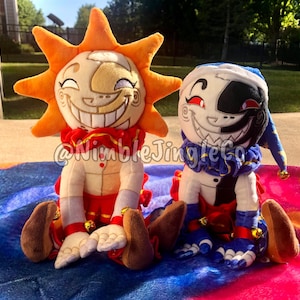 Sun and Moon Plushies! READY TO SHIP - Etsy