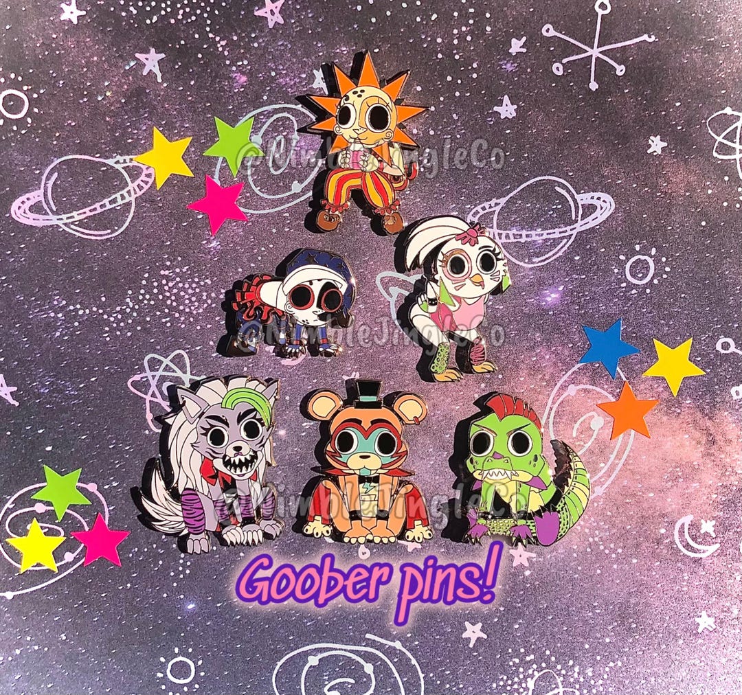 Goober Animatronic Enamel Pins! - Etsy