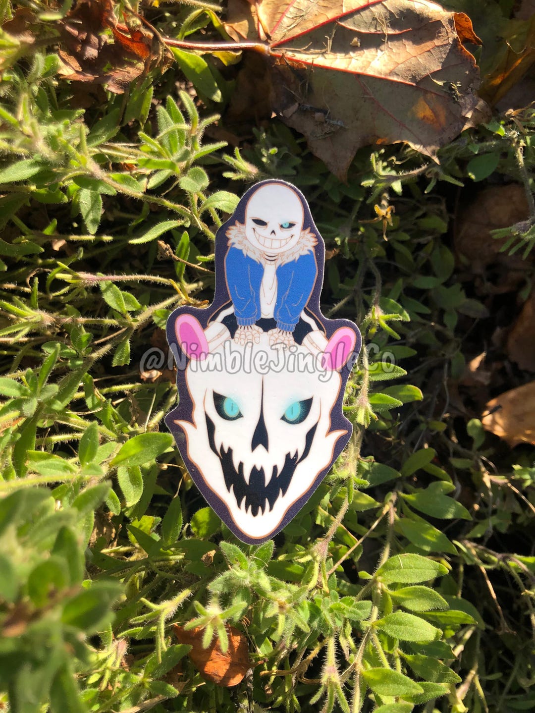 Skeleton Gaster Blaster Sticker - Etsy