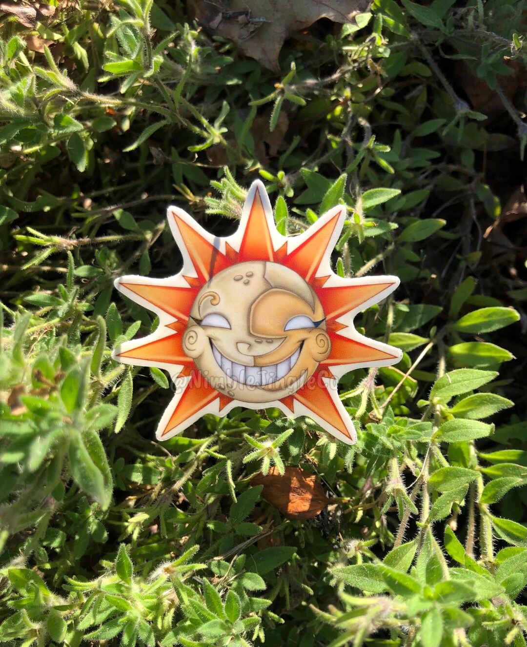 Smiling Sun Sticker - Etsy