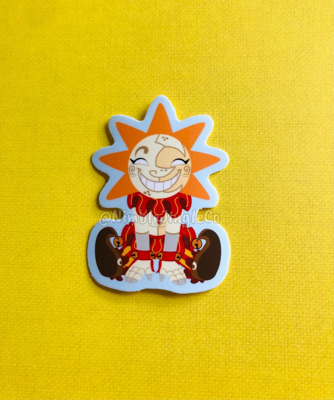 Chibi Sun Sticker - Etsy