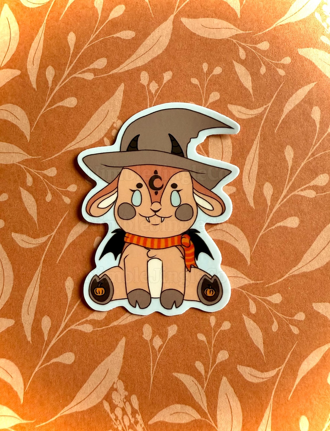 Witch Goat Sticker! Waterproof - Etsy