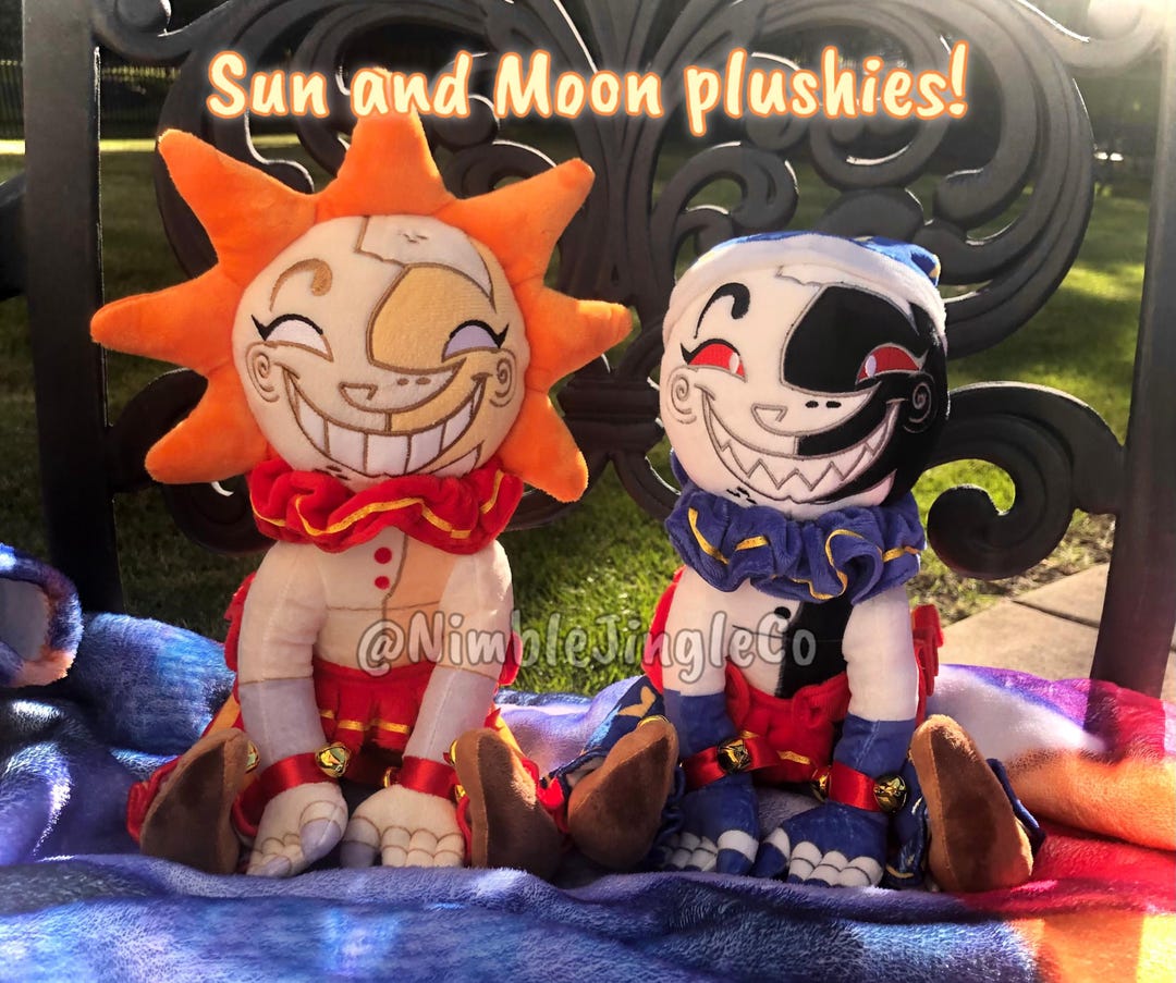 Sun and Moon Plushies! READY TO SHIP - Etsy