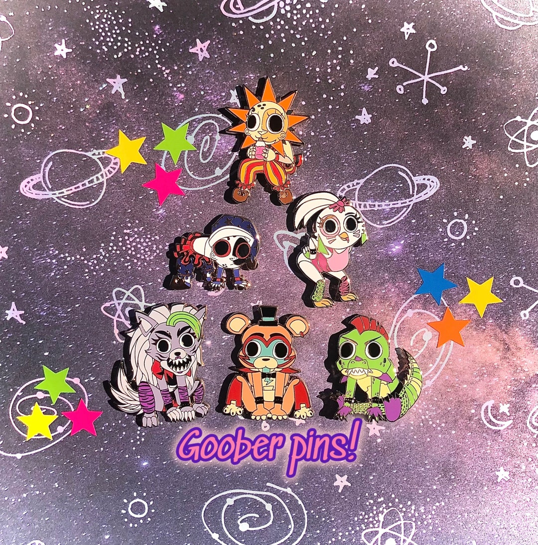 Goober Animatronic Enamel Pins - Etsy