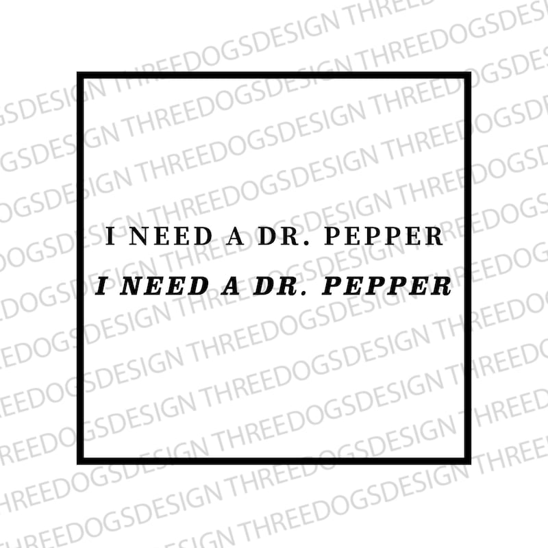 Dr Pepper Font - Etsy