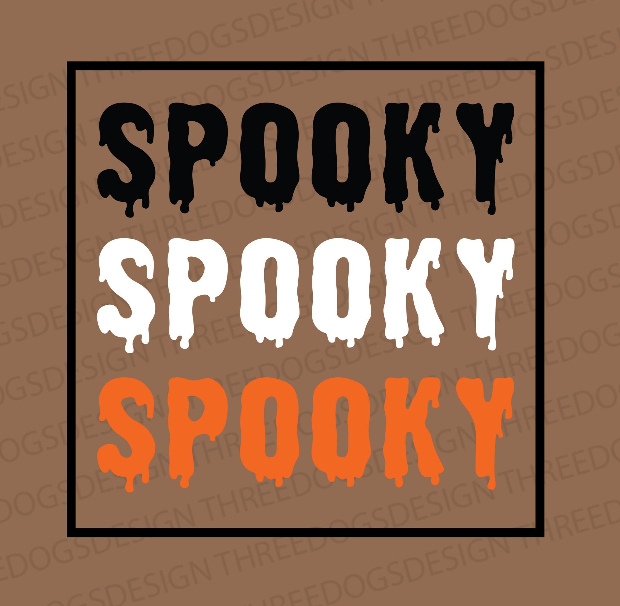 Varsity Witchy & Spooky Drip Font Bundle - Instant Download - SVG, PNG ...