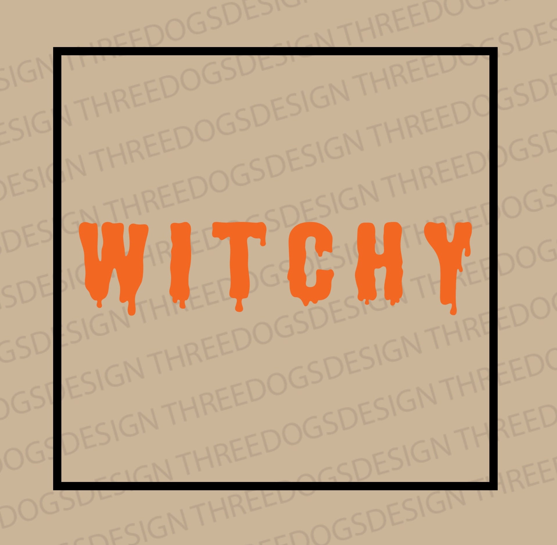 Varsity Witchy & Spooky Drip Font Bundle - Instant Download - SVG, PNG ...