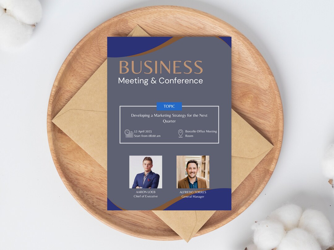 Modern Business Invitation Templates, Special Event Invitation, Digital ...