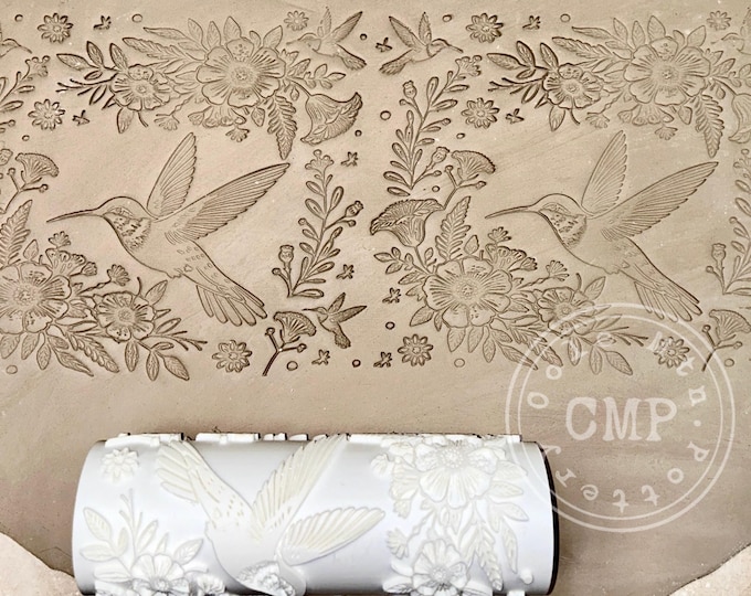 Clay Tile Roller Hummingbird - Etsy