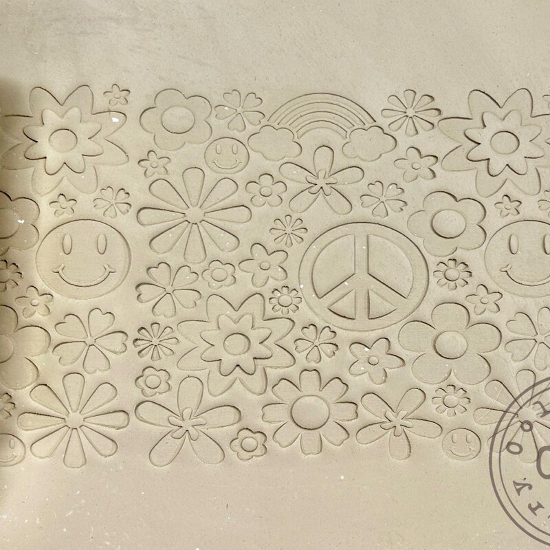 Pottery Peace Sign - Etsy