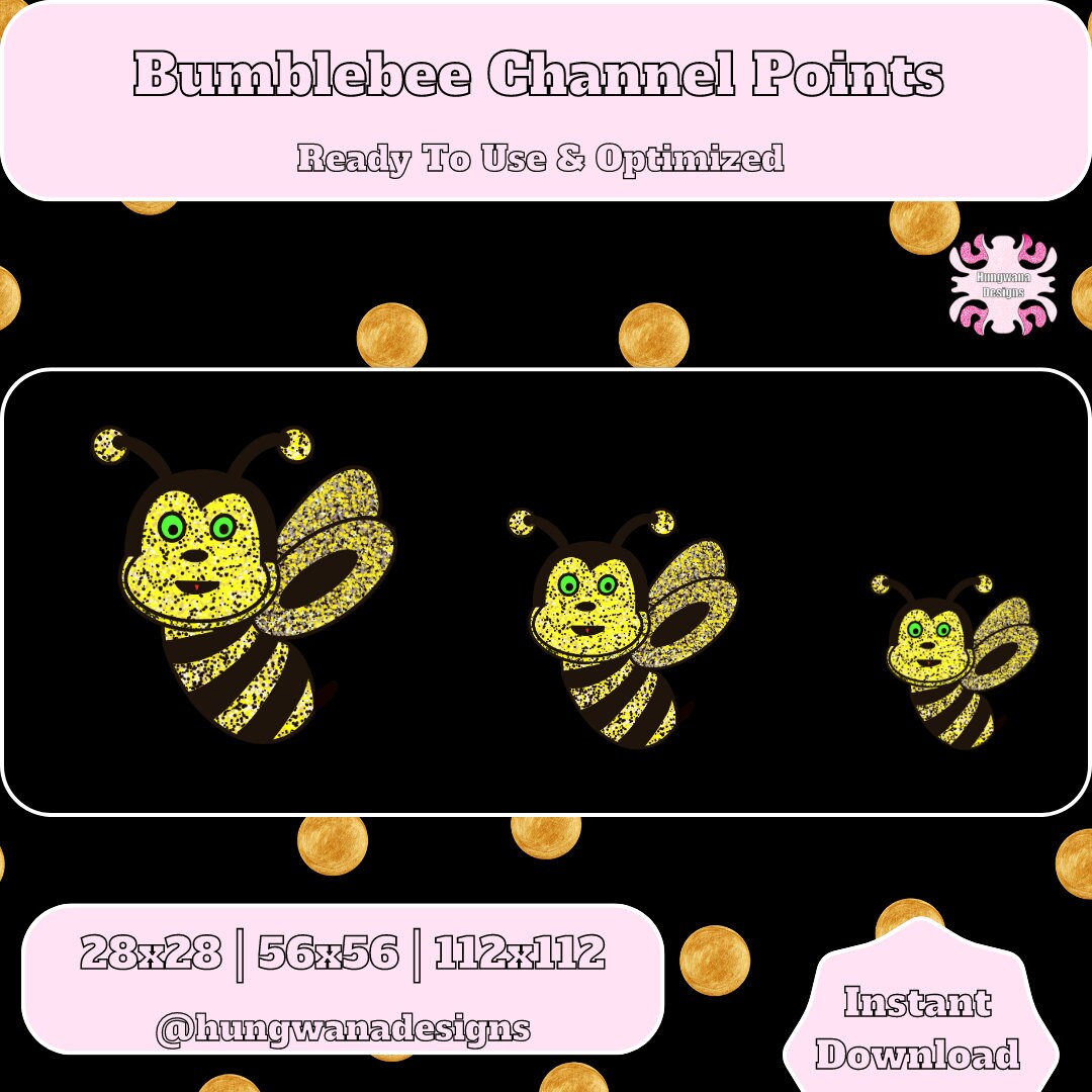 Bumble Bee Twitch Stream Channel Points - Etsy