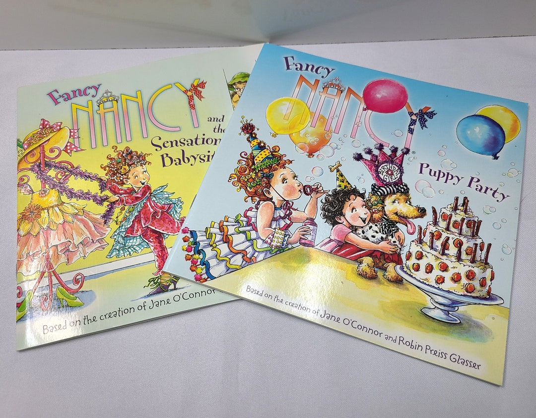 Fancy Nancy, 2 Books, Puppy Party and the Sensational Babysitter ...