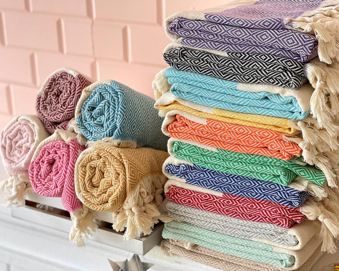 Personalized Turkish Beach Towel Gift Unique, Bachelorette Bridesmaid ...