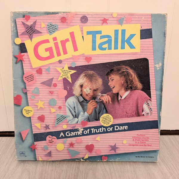 Girl Talk Board Game - Etsy