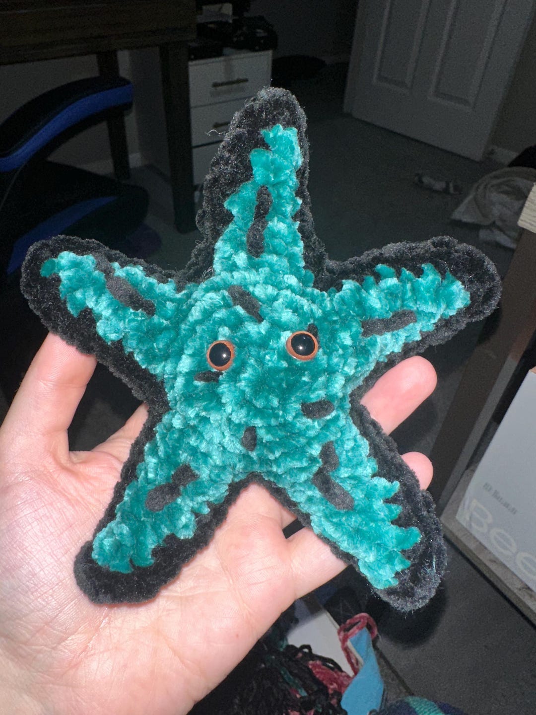 Handmade Crochet Starfish - Amigurumi Starfish Toy - Gift for Kids ...