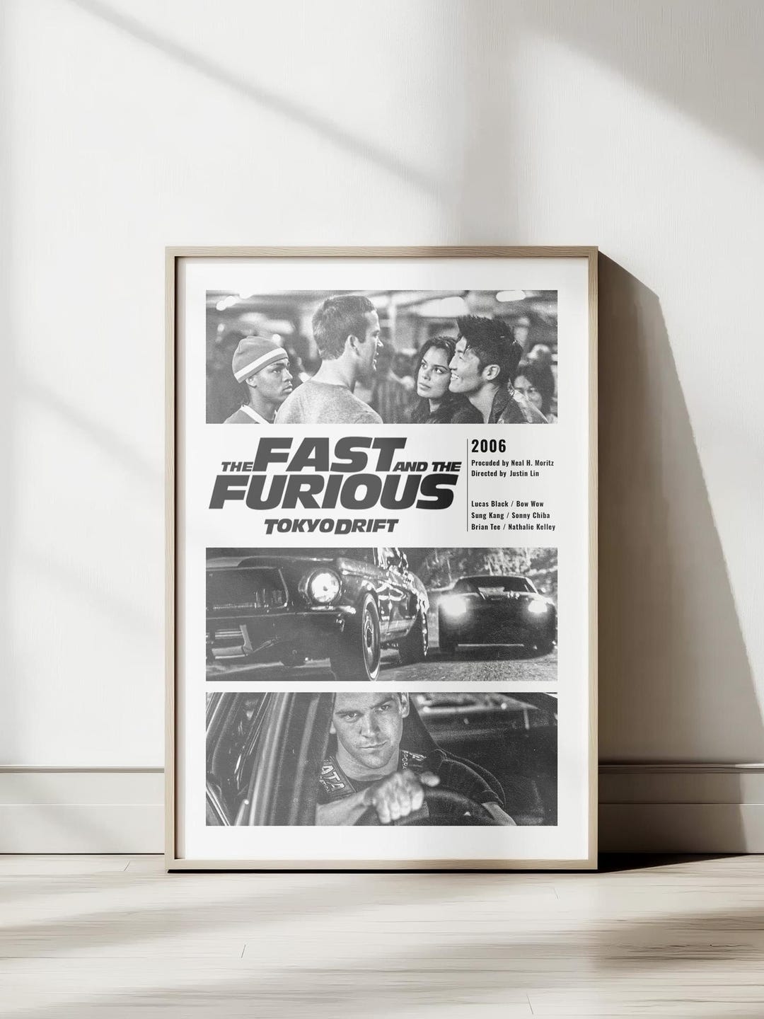 The Fast and the Furious Tokyo Drift Digital Poster | Movie Wall Art ...