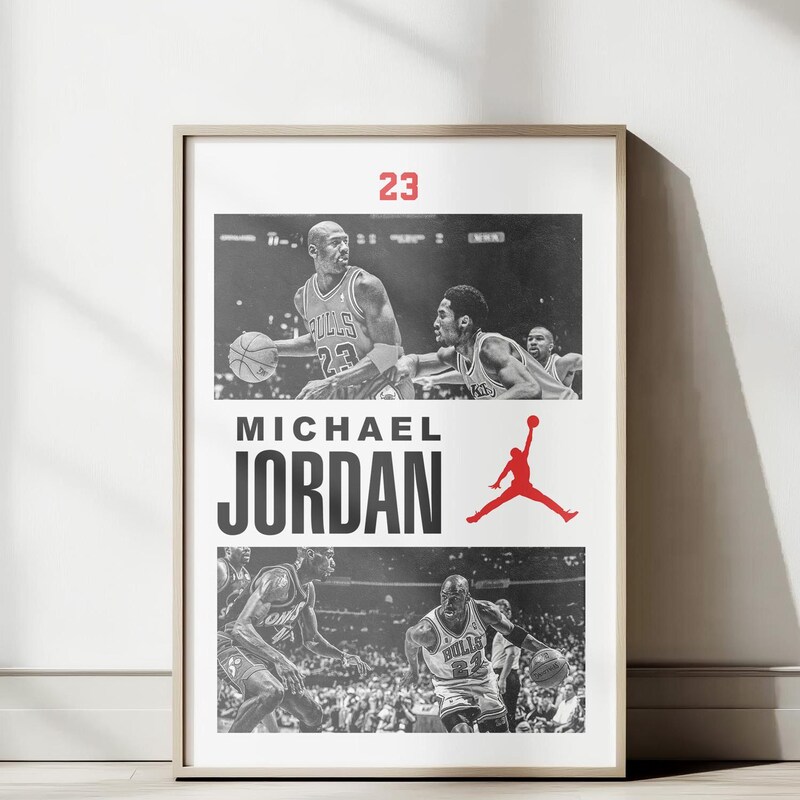 Michael Jordan Poster - Etsy