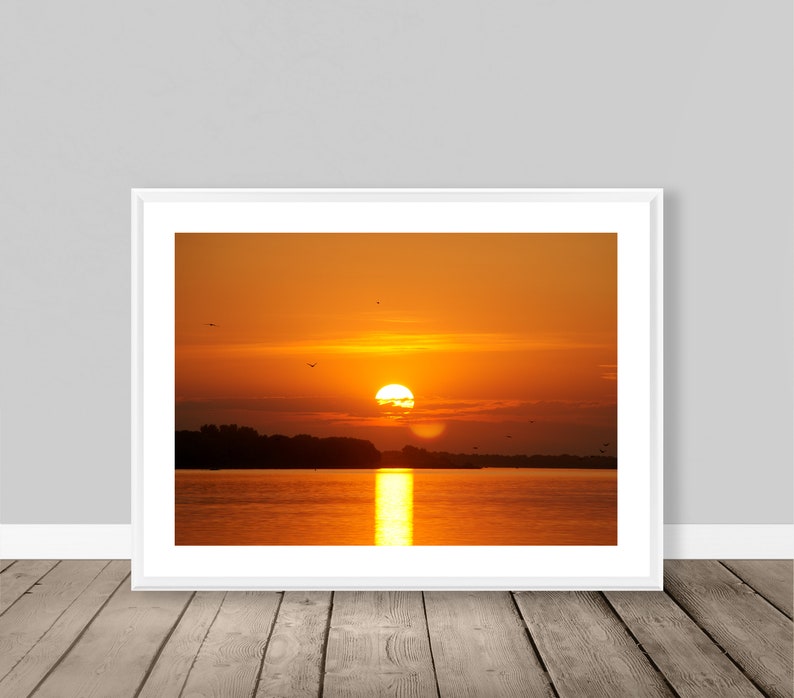 Sunset Print Printable Digital Download Landscape - Etsy