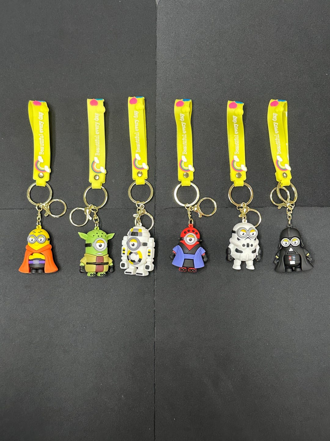 Minions X Star Wars Keychains Fun Mashup Keychains Perfect Gift for ...