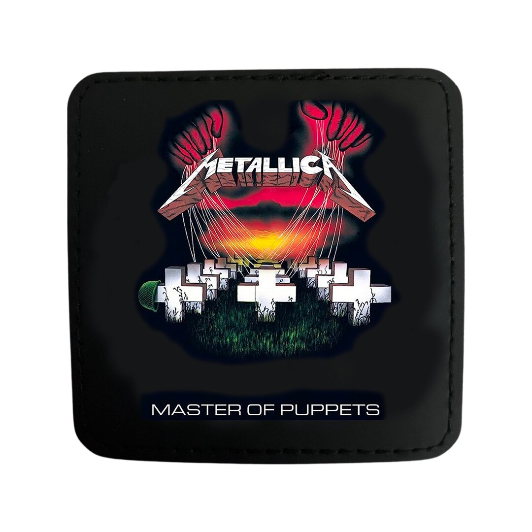 Vintage Metallica Album Cover Master of Puppets Removable Velcro Style ...